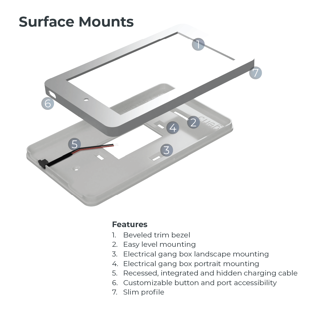 Tablet Wall Mount for Amazon Fire | Makes by Mike